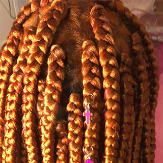 Braids Colours: Edgy Box Braids | Darling Hair South Africa