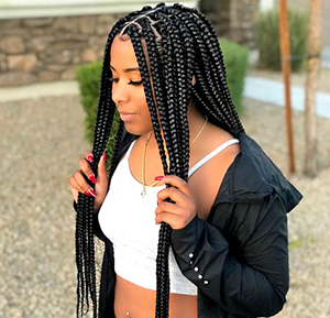 Picture Perfect With Super Soft Braids | Darling Hair South Africa